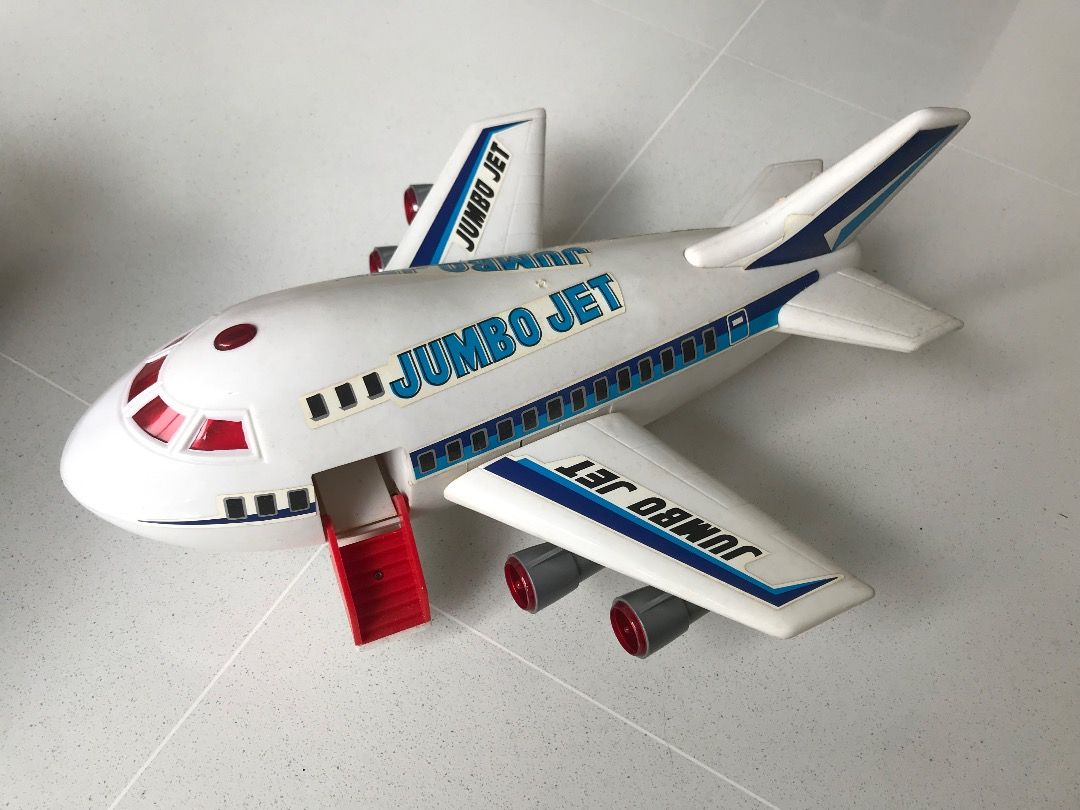 Vintage Jumbo Jet 747 Toy Plane, Hobbies & Toys, Memorabilia ...