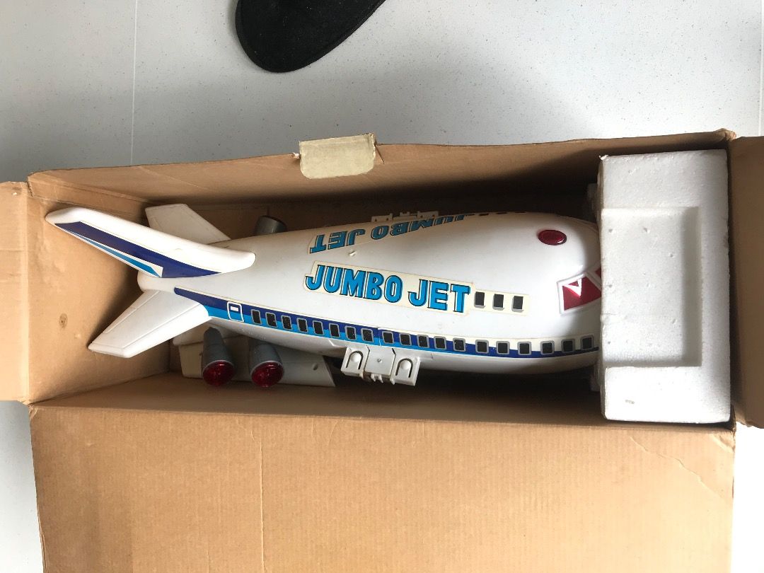 Vintage Jumbo Jet 747 Toy Plane, Hobbies & Toys, Memorabilia ...