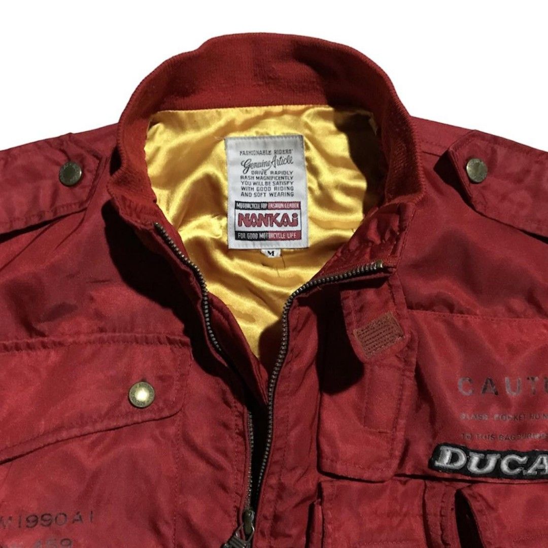 Vintage Nankai Ducati Utility bomber jacket, Men's Fashion, Coats ...