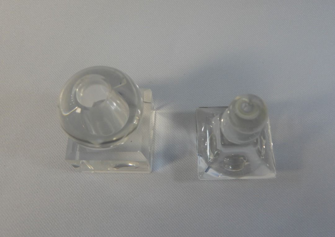 Vintage rock crystal "Five-element stupa 'Gorinto' miniature shrine 19 ...