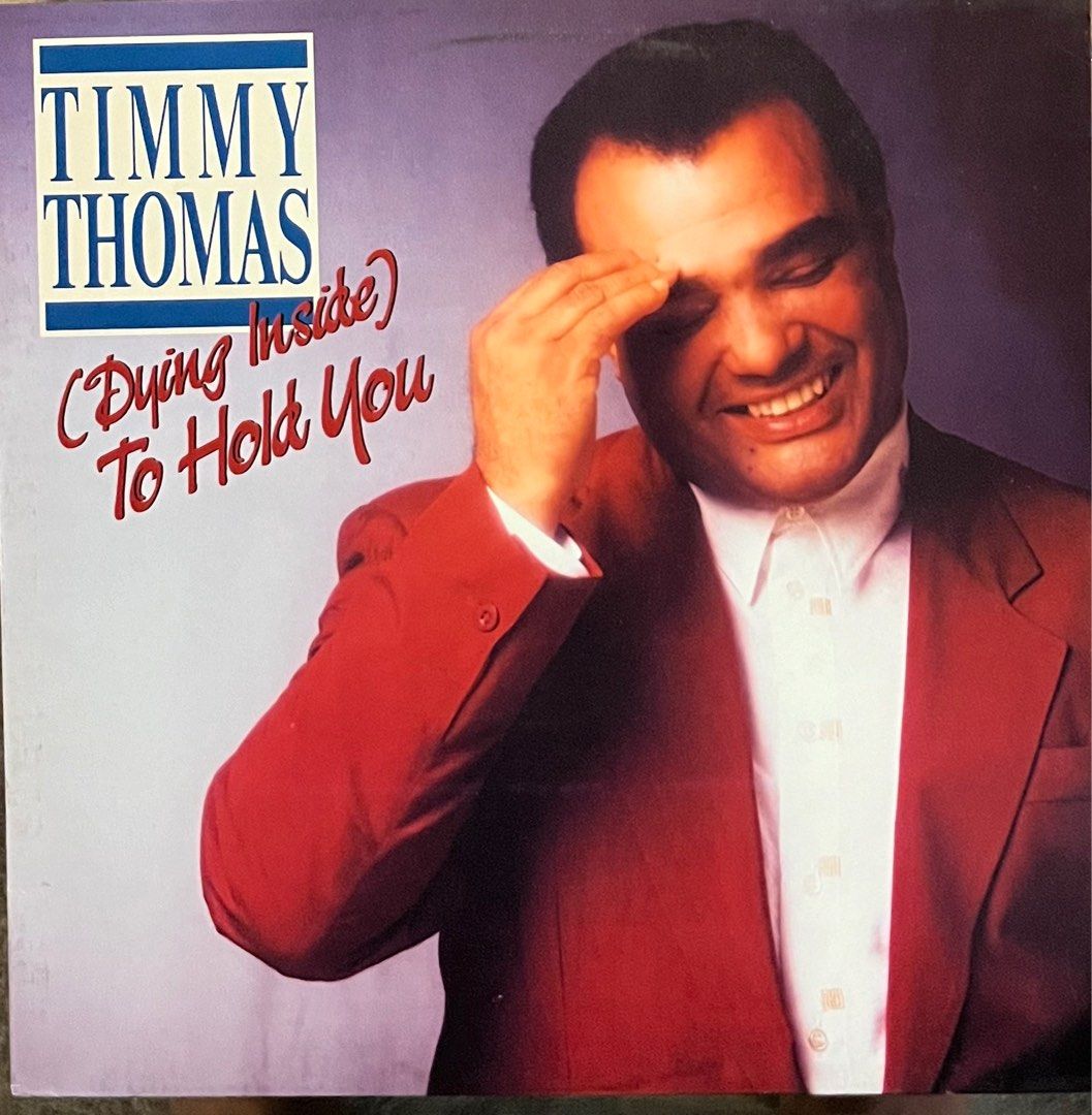 Vinyl Record Timmy Thomas Dying Inside To Hold You Hobbies And Toys Music And Media Vinyls On