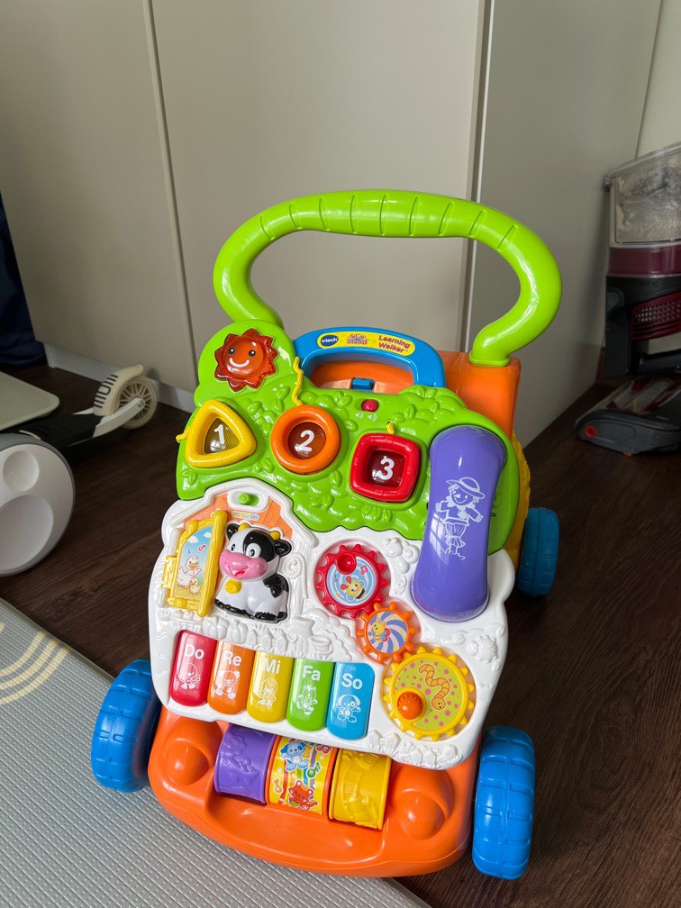 Vtech Learning Walker, Babies & Kids, Infant Playtime on Carousell