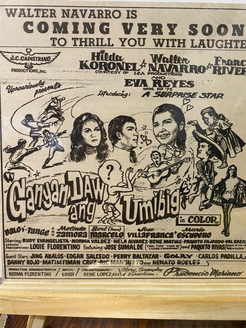 Walter Navarro / Hilda Coron / Franco Rivero / Eva Reyes in Ganyan Daw ...