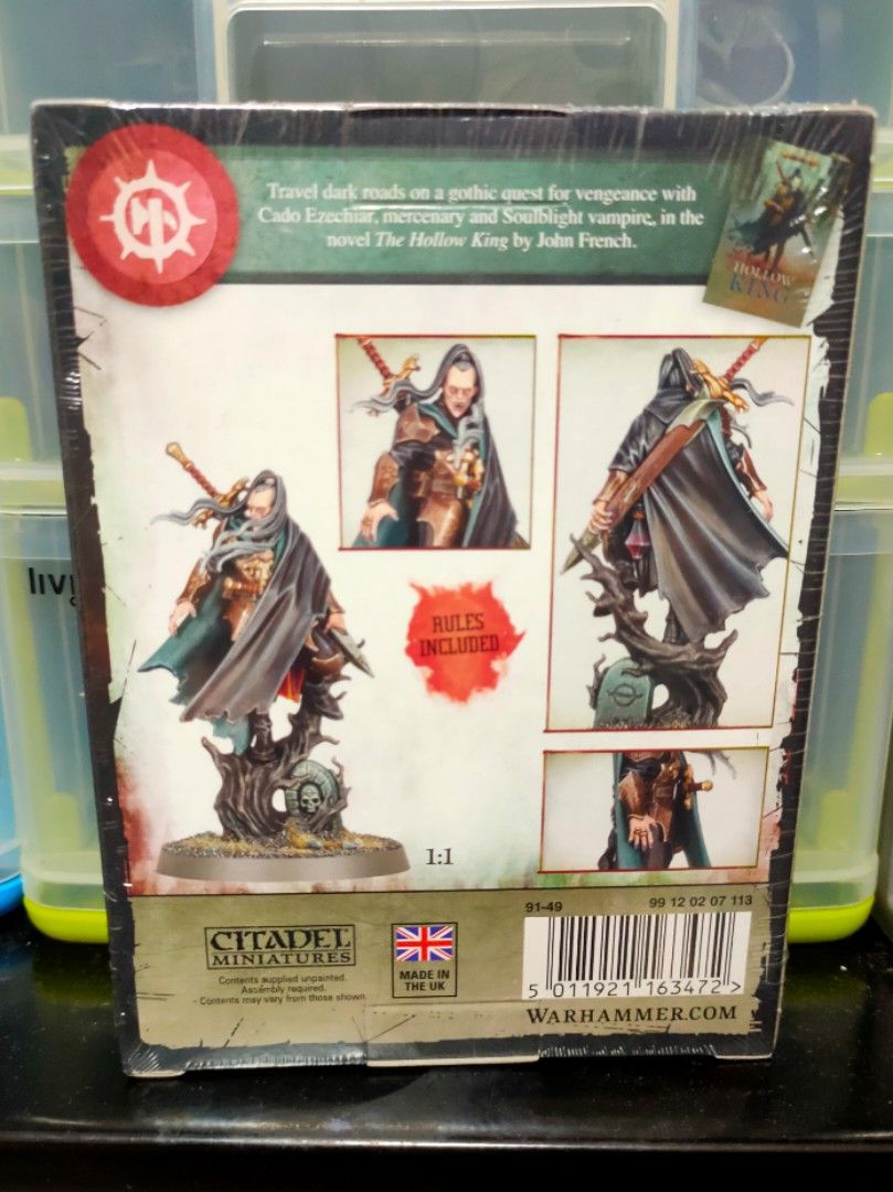 Warhammer AOS Soulblight Gravelords Cado Ezachiar NEW, Hobbies & Toys ...