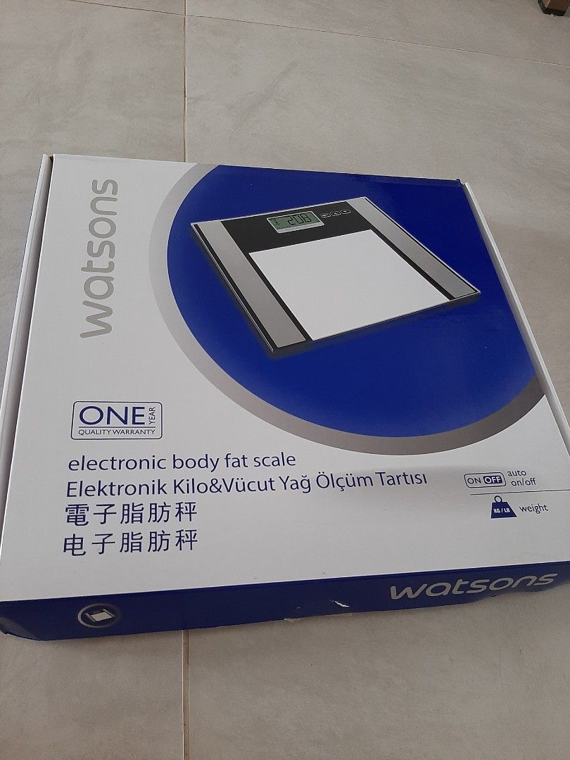 Watsons Weighing Scale, Health & Nutrition, Health Monitors & Weighing ...