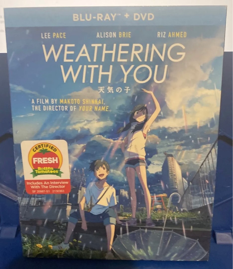 Weathering With You BR/DVD with HTF/OOP slipcover, Hobbies & Toys ...