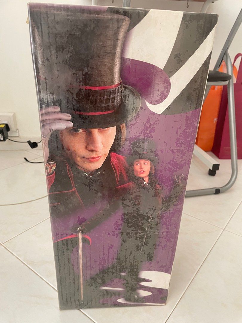 Willy Wonka 12 inch voice activated figure figurine toy, Hobbies & Toys ...