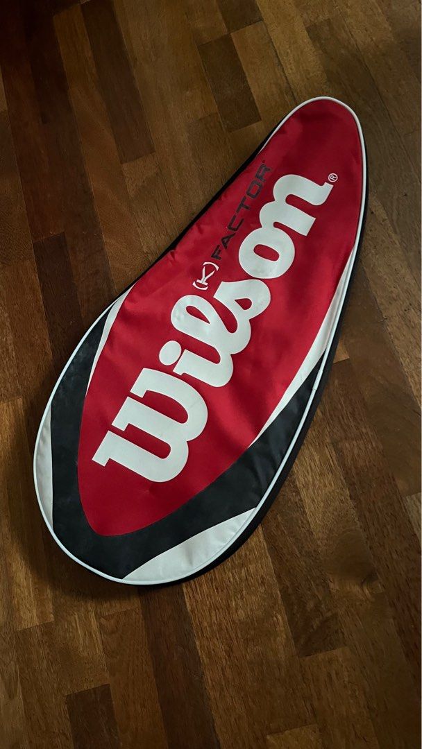 Wilson K Factor Kobra Tour Nanotechnology Tennis Racket + 6 new Wilson ...