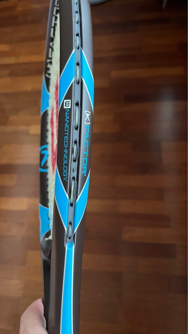 Wilson K Factor Nanotechnology Racket come with 6 brand new Wilson ...