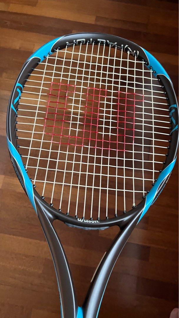 Wilson K Factor Racket come with 6 brand new Wilson titanium tennis ...