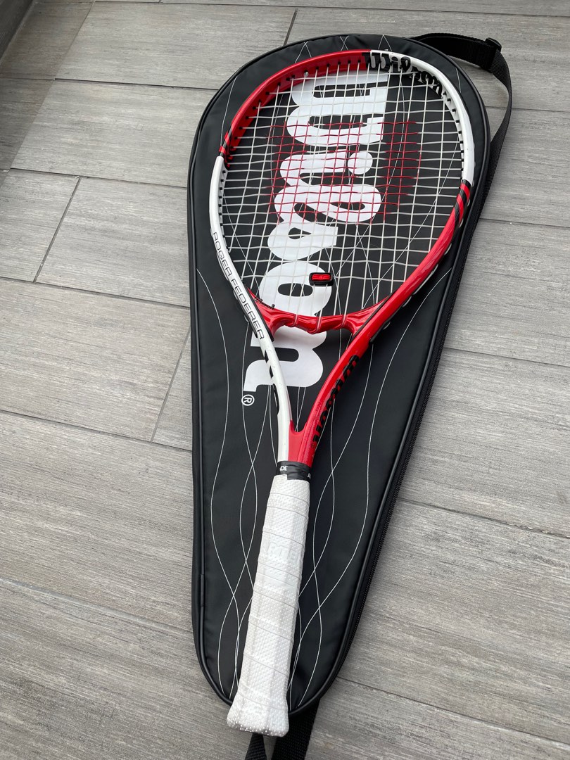 Wilson Tennis Racket, Sports Equipment, Sports & Games, Racket & Ball ...