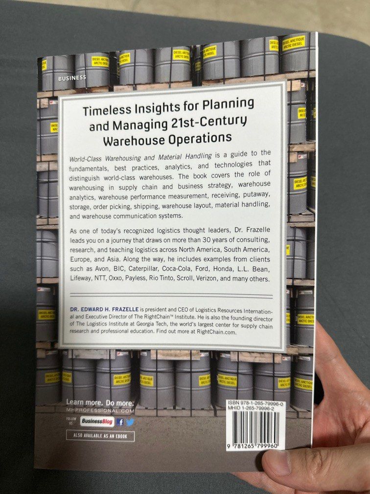 World class warehousing and material handling, Hobbies & Toys, Books & Magazines, Textbooks on ...