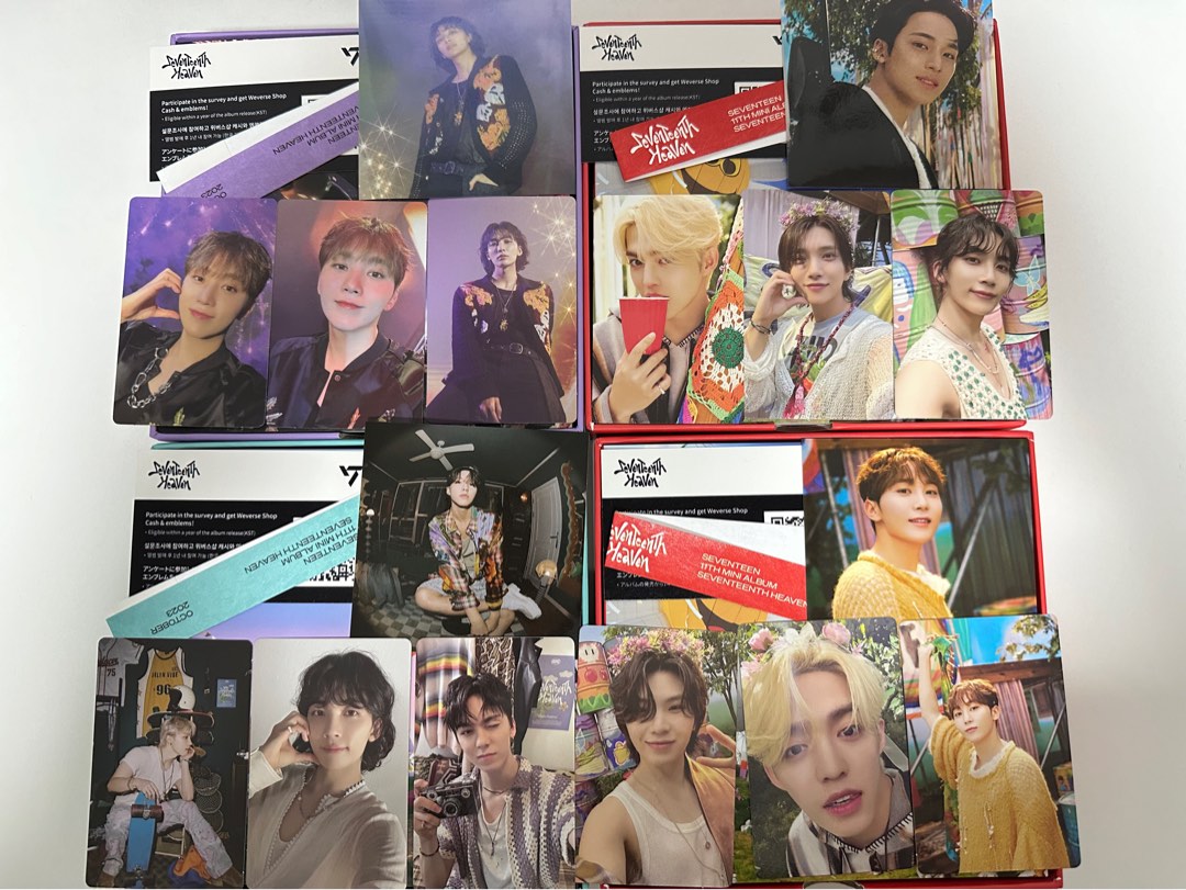 wts seventeen svt seventeenth heaven albums, Hobbies & Toys ...