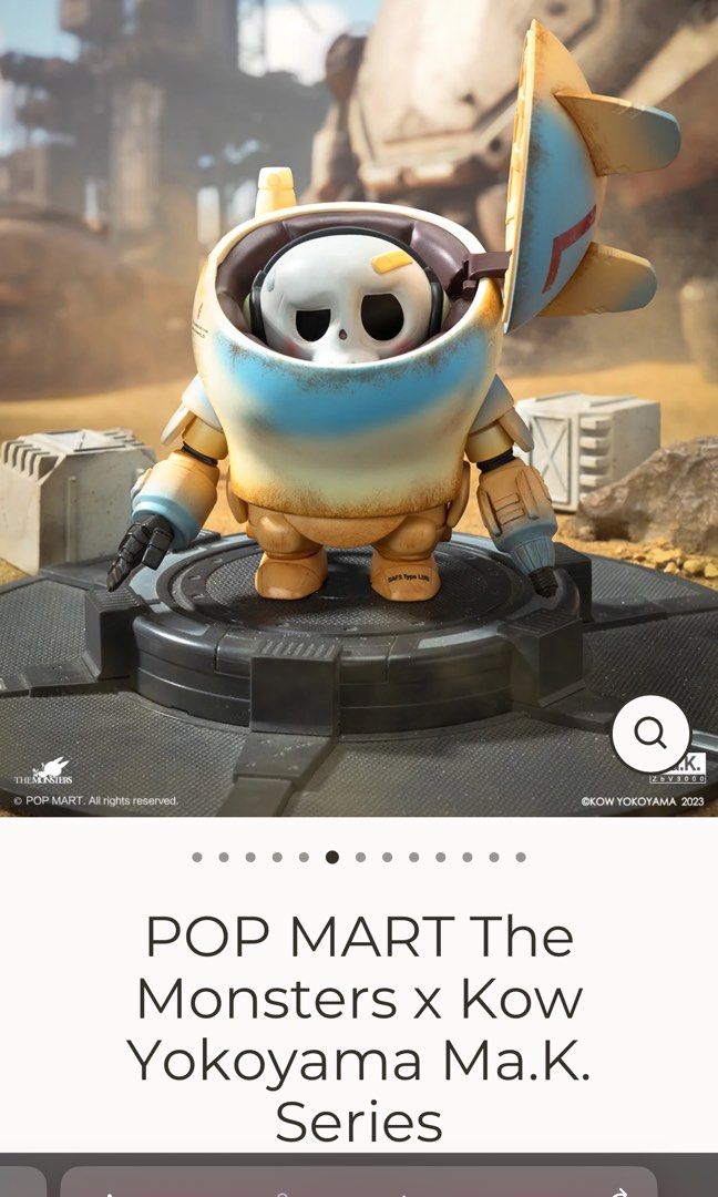 WTT Popmart Kow Yokoyama Sun Rising and SandWave, Hobbies & Toys, Toys ...