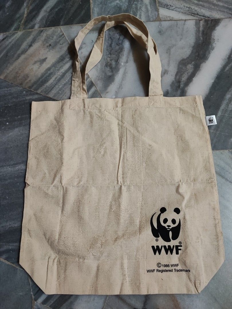 WWF Original Tote Bag, Women's Fashion, Bags & Wallets, Tote Bags on ...