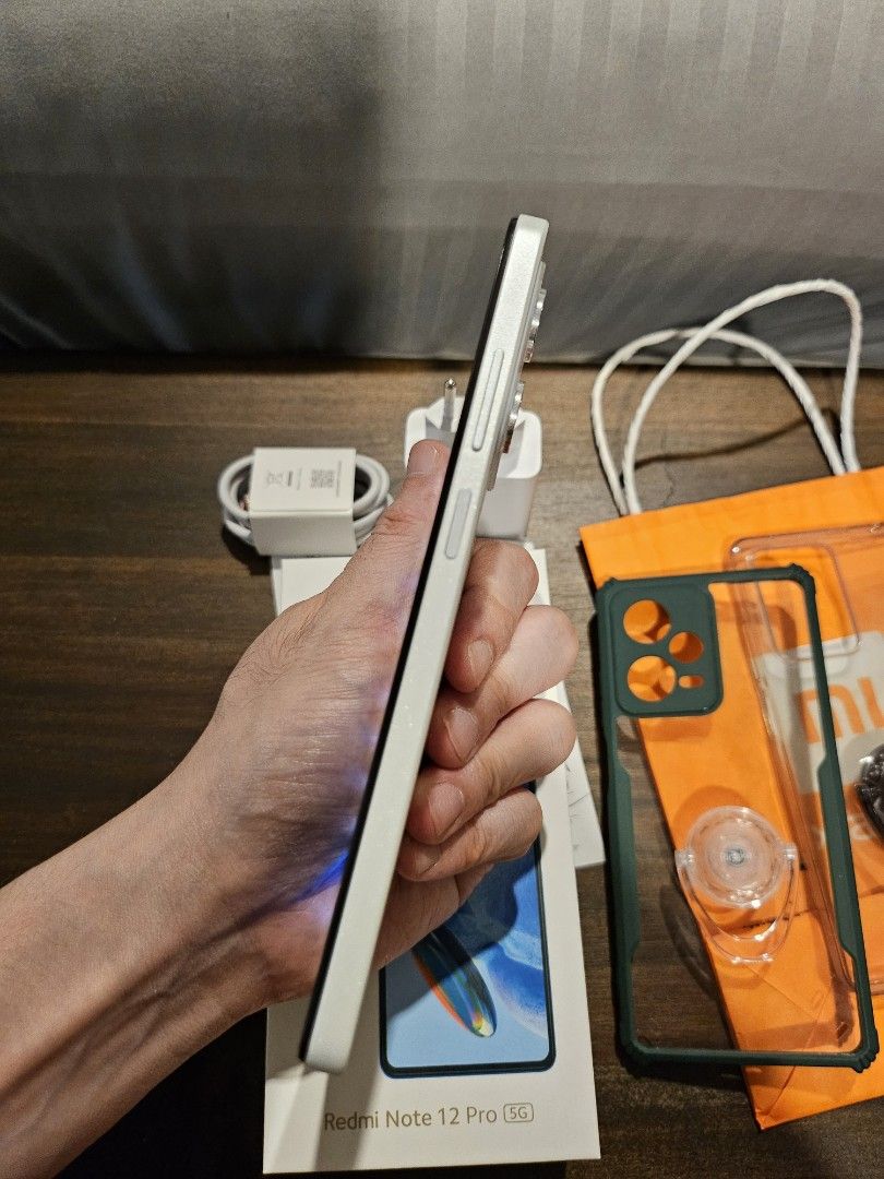 Xiaomi redmi note 12 pro 5g white, Mobile Phones & Gadgets, Mobile ...