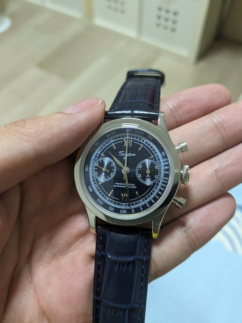 Sugess Chrono Heritage 411, Luxury, Watches on Carousell
