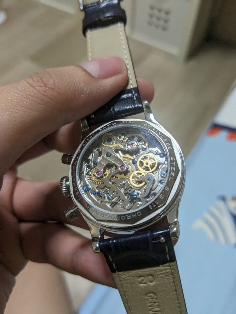 Sugess Chrono Heritage 411, Luxury, Watches on Carousell