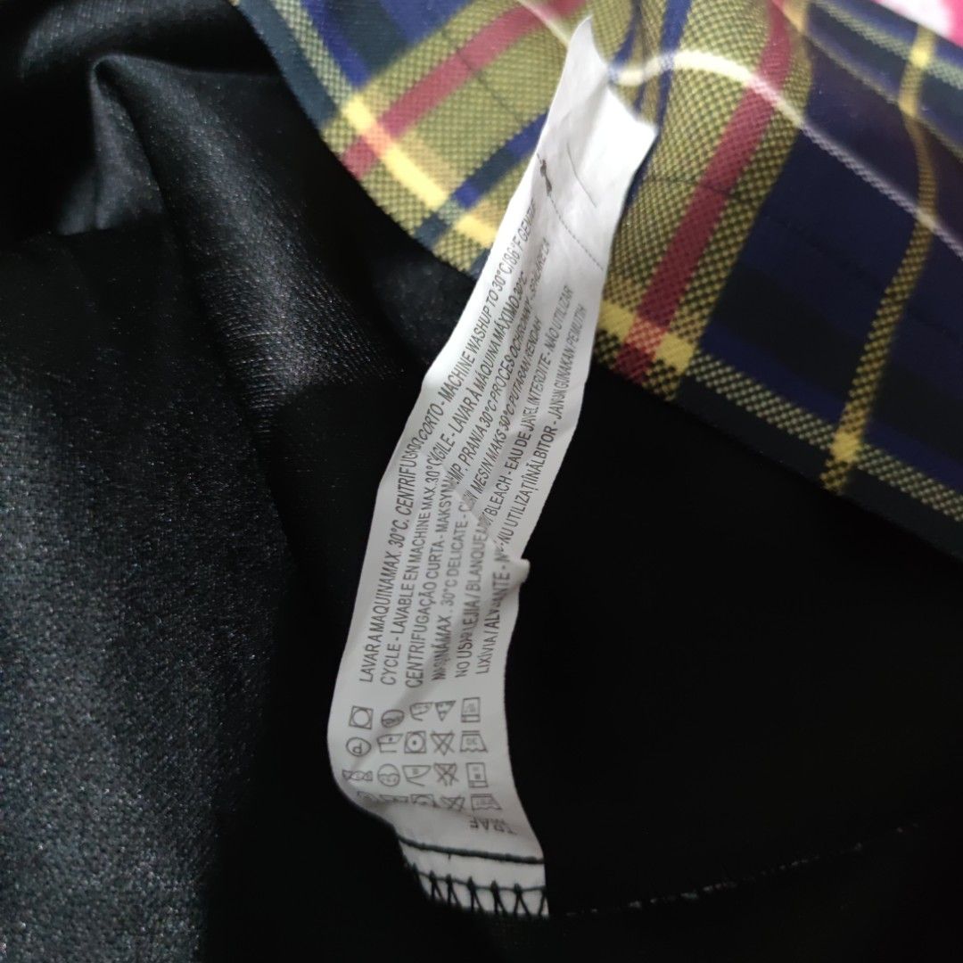 Zara Traf Checkered Body Con Long Skirt, Women's Fashion, Bottoms ...