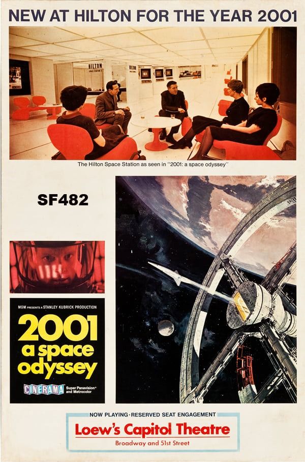 2001: A SPACE ODYSSEY (1968) MOVIE POSTERS (PART 2), Hobbies & Toys ...