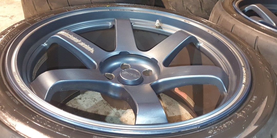 20" te37 ultra Gtr R35, Car Accessories, Tyres & Rims on Carousell