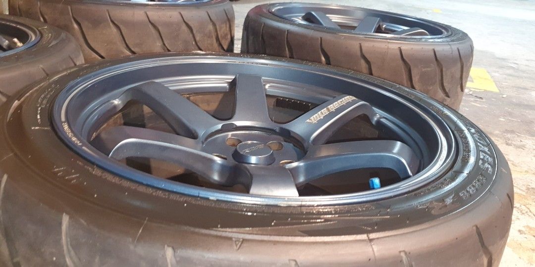 20" te37 ultra Gtr R35, Car Accessories, Tyres & Rims on Carousell