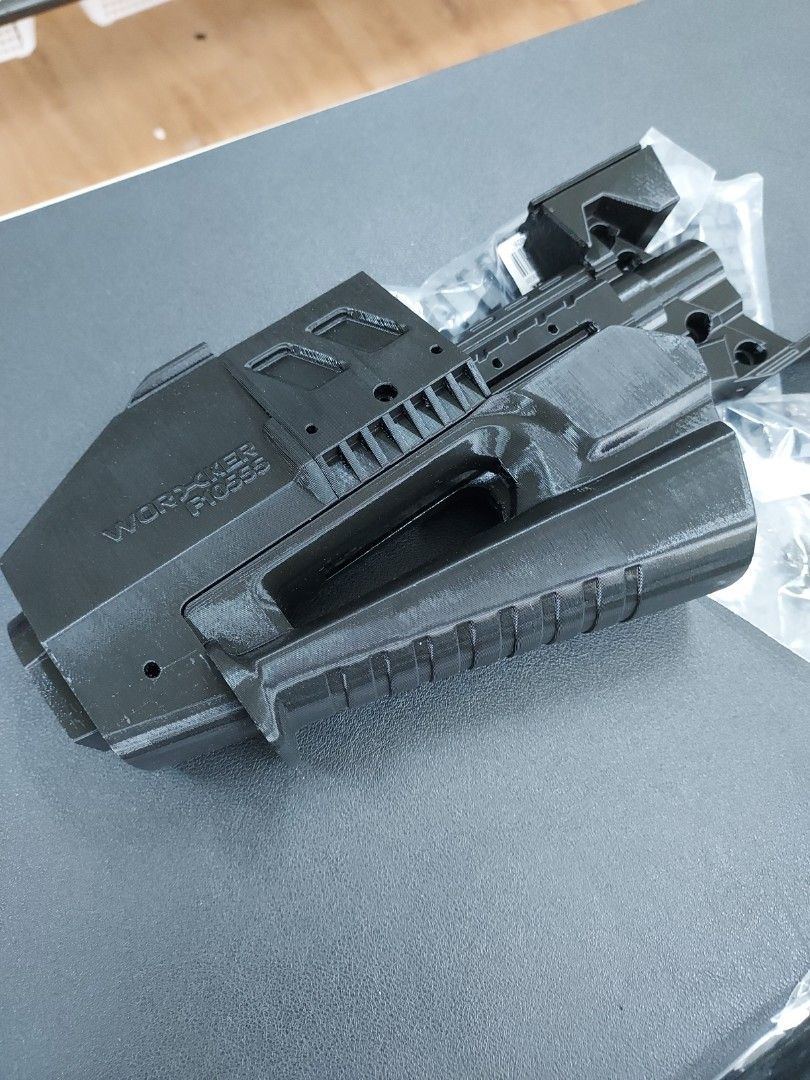 3D printed Worker Nerf Stryfe Body Kits / Retaliator barrel, Hobbies ...