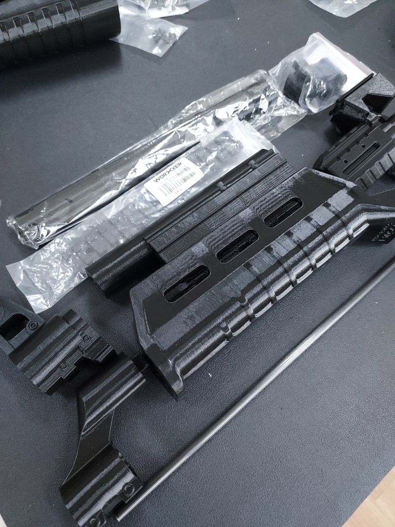 3D printed Worker Nerf Stryfe Body Kits / Retaliator barrel, Hobbies ...