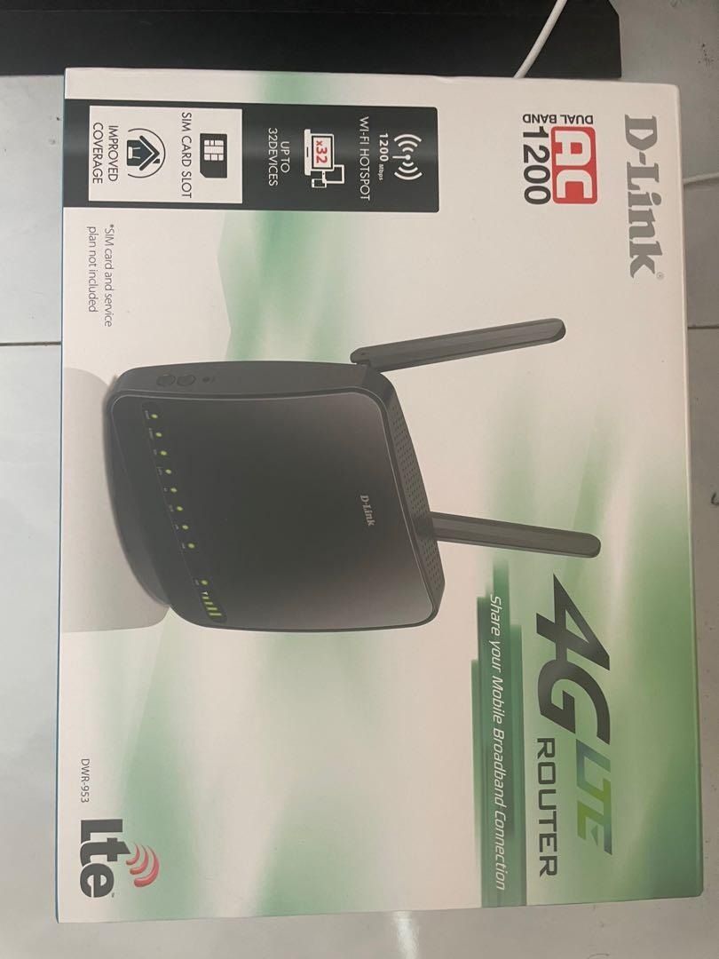 4G Router Modem D-Link AC1200, Computers & Tech, Parts & Accessories ...