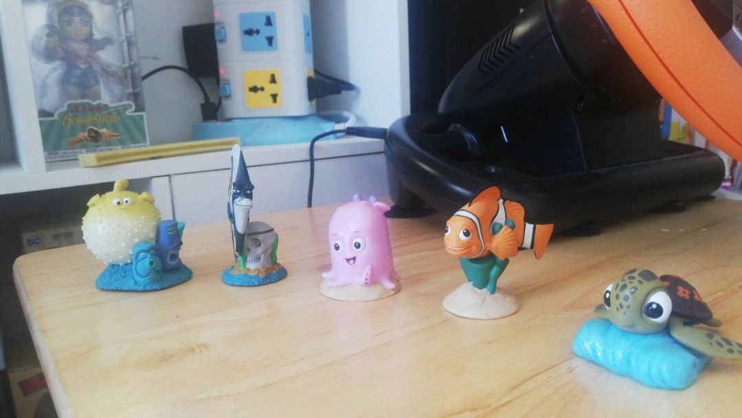 5 piece Finding Nemo Group, Hobbies & Toys, Toys & Games on Carousell