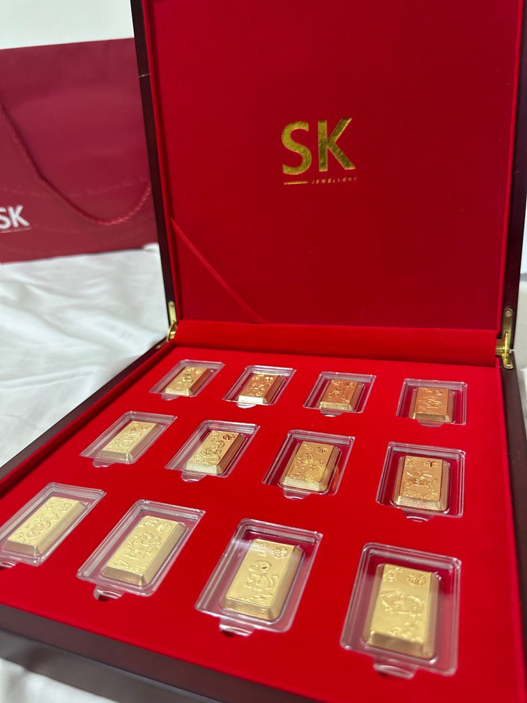 999 PURE GOLD BAR ZODIAC SET, Hobbies & Toys, Memorabilia ...