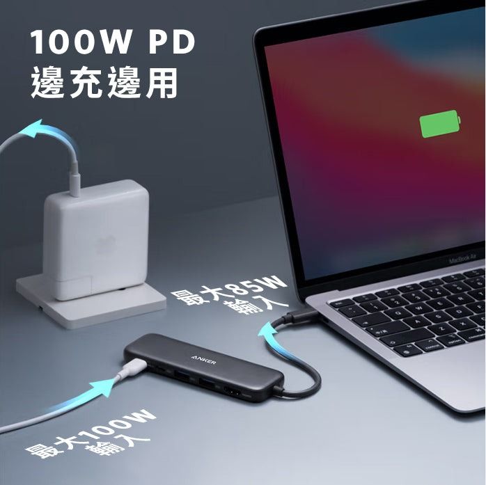 【全新行貨 門市現貨】Anker 332 USB-C Hub (5-in-1) 5合1 USB-C 集線器 A8355H11 A8355 ...