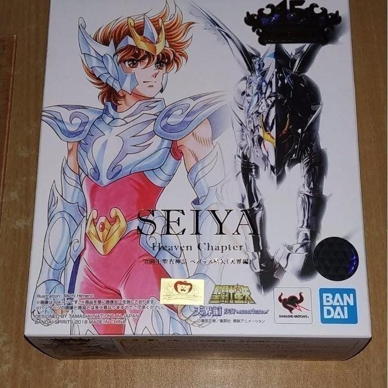 全新 Bandai Saint Seiya Cloth Myth 15th Pegasus (Heaven Chapter) 聖鬥士星矢 聖衣神話 天界編 天馬座 日版, 興趣及遊戲, 玩具 ...