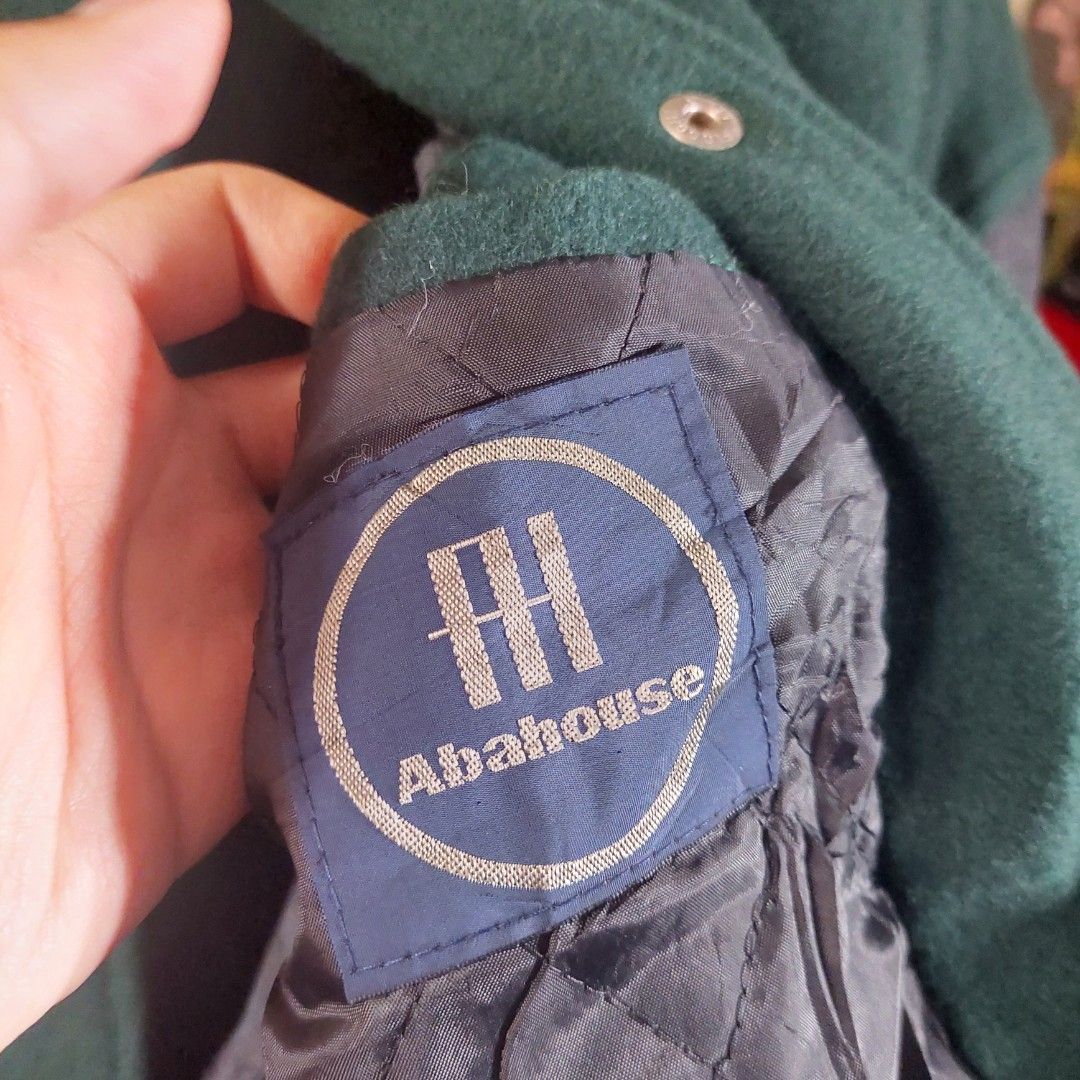 ABA HOUSE VARSITY JACKET, Fesyen Pria, Pakaian , Atasan di Carousell