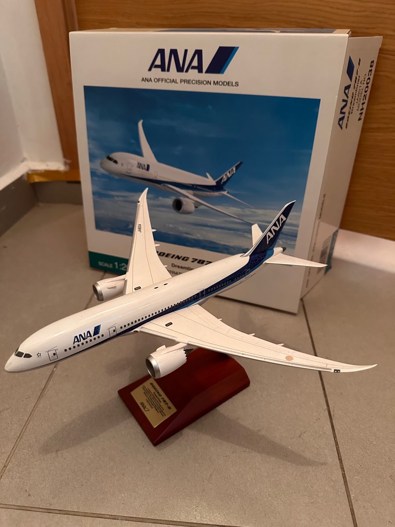 Aircraft Model ANA Boeing 787-8 Dreamliner, Hobbies & Toys, Toys ...