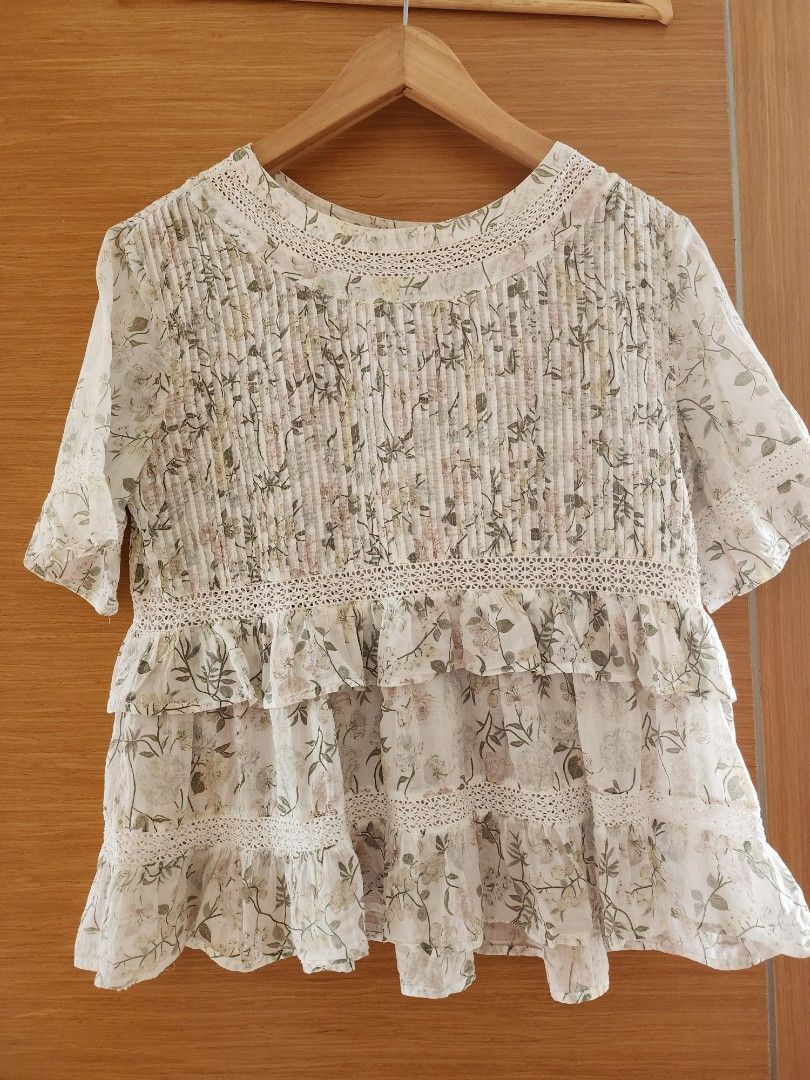 Anine Bing blouse, Women's Fashion, Tops, Blouses on Carousell
