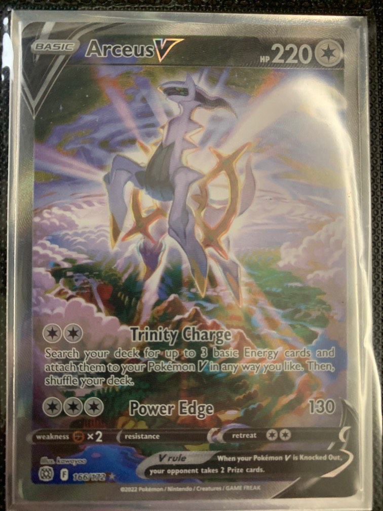 Arceus v alt art, Hobbies & Toys, Toys & Games on Carousell