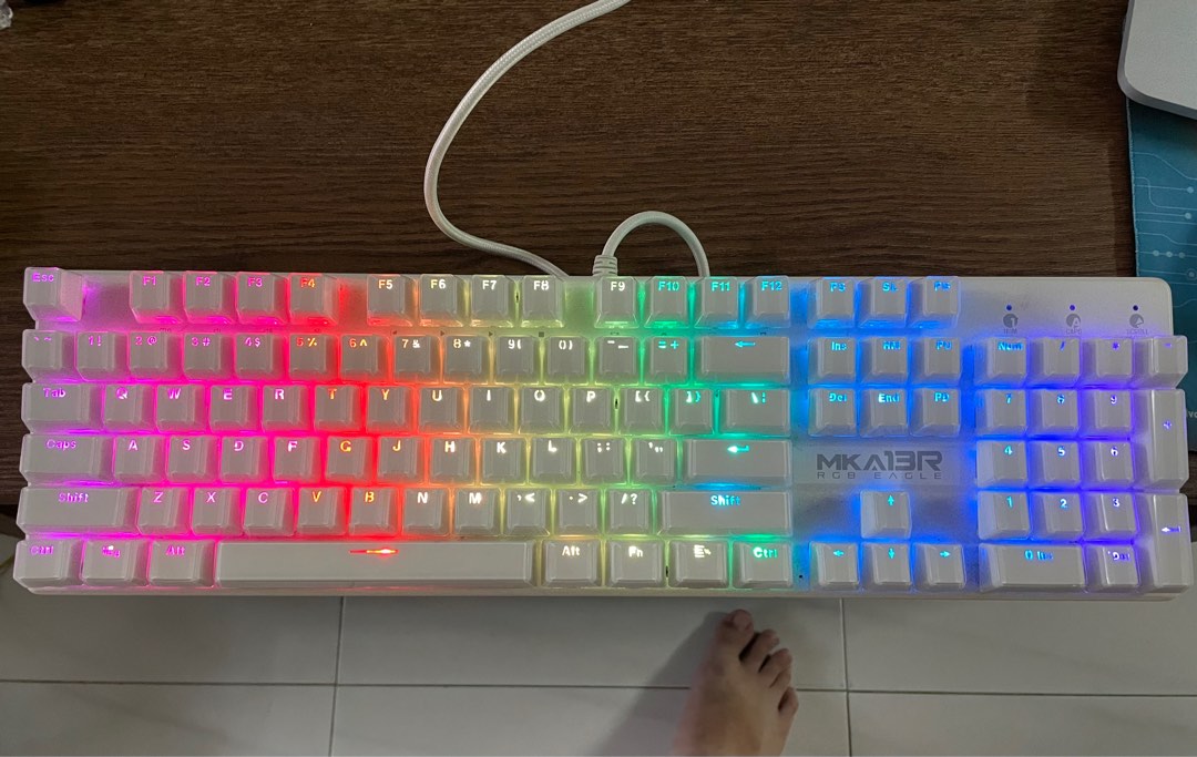 Armageddon MKA13R RGB Eagle (Free keyboard backpack), Computers & Tech ...