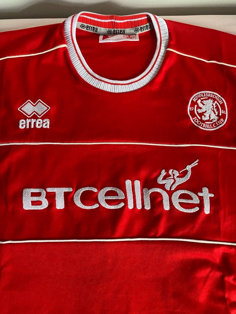 Middlesbrough F.C. 2001/2002 Home Jersey XL Authentic & Rare, Men's ...