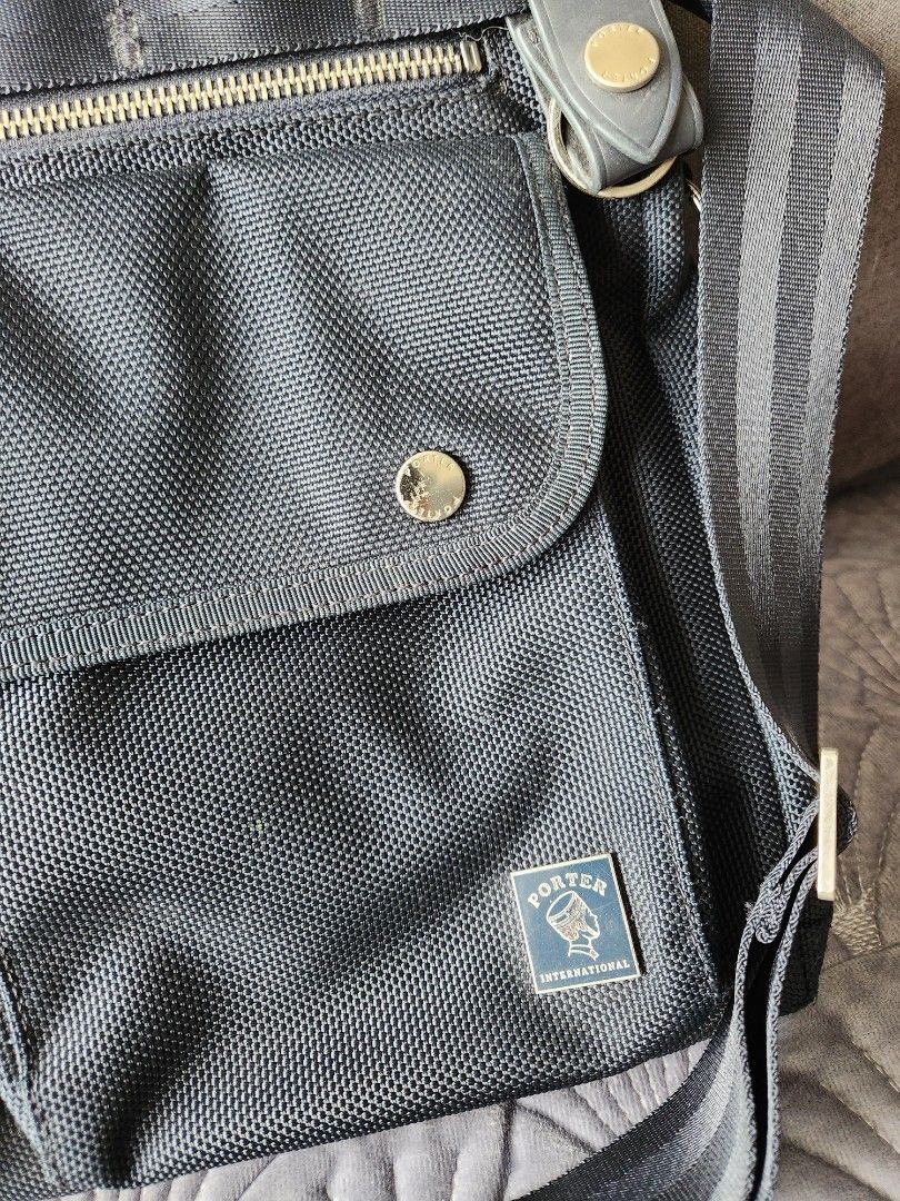 Authentic Porter International Sling Messenger Bag, Men's Fashion, Bags, Sling Bags on Carousell