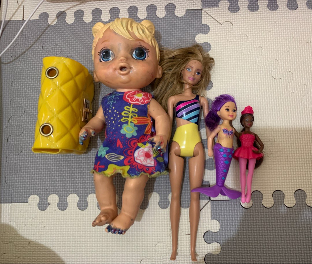 Baby alive and barbie, Hobbies & Toys, Toys & Games on Carousell