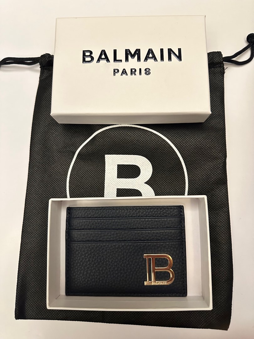 BALMAIN Card Holder Brand New!! SAlE at RM600, Men's Fashion, Watches ...