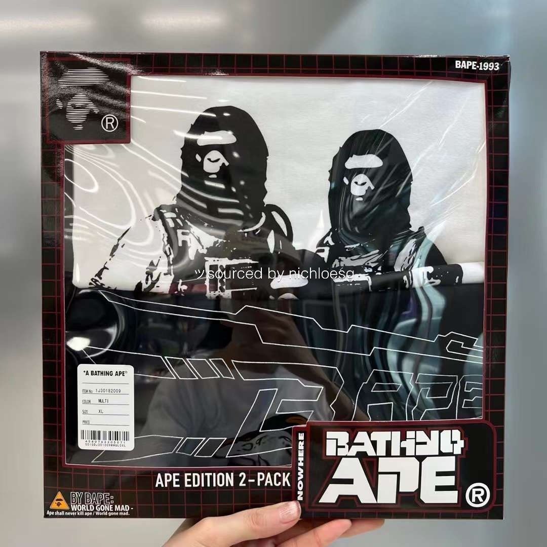 BAPE TEE PACKAGE BOX #1, Men's Fashion, Tops & Sets, Tshirts & Polo ...