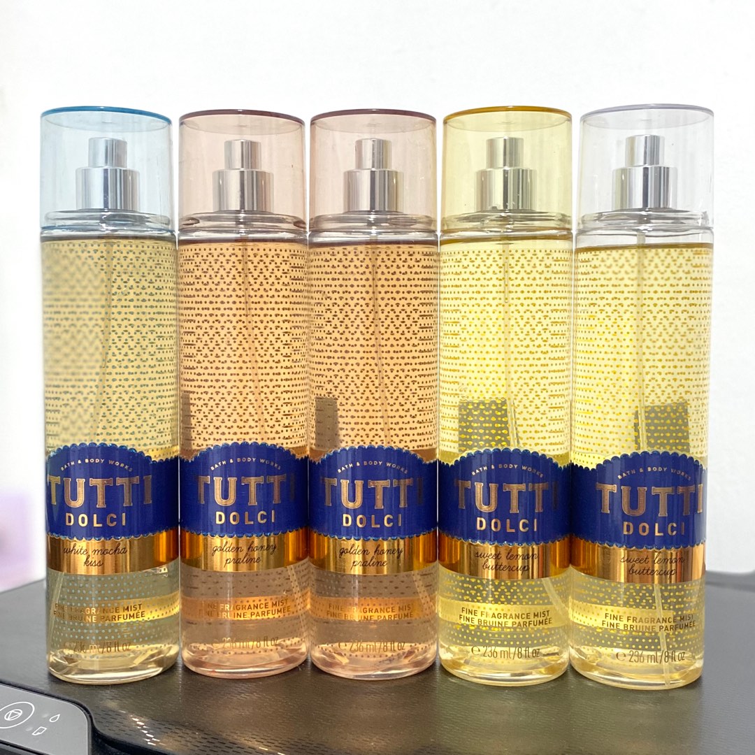 Bath & Body Works RARE Tutti Dolci SET ONLY!, Beauty & Personal Care ...
