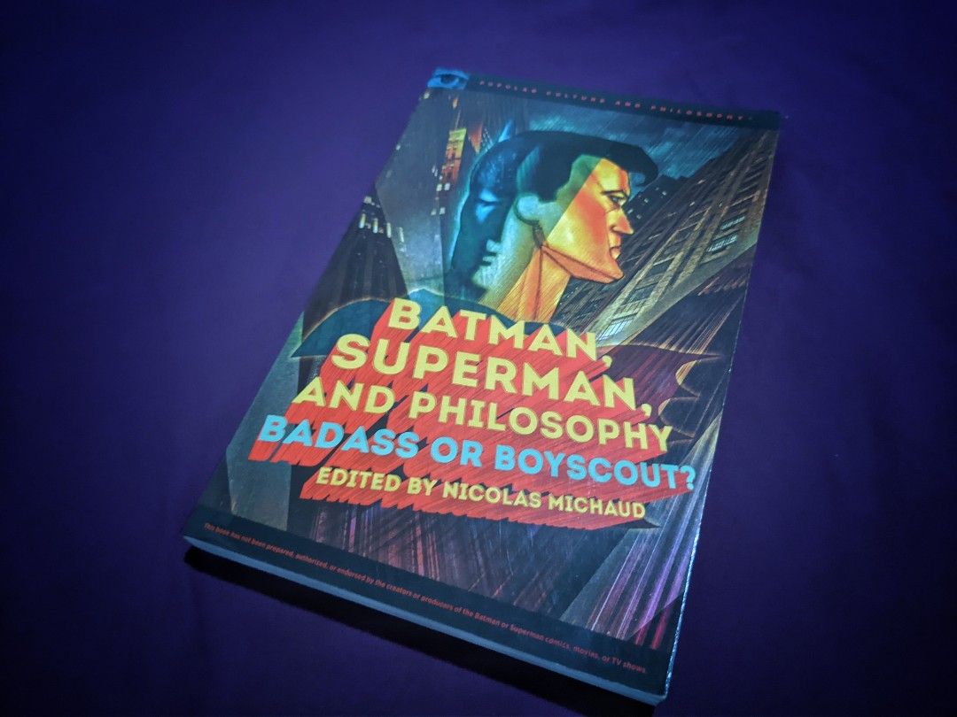 Batman Superman and Philosophy Badass or Boyscout book, Hobbies & Toys ...