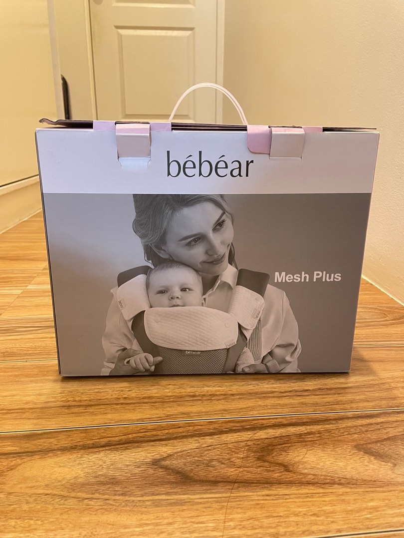 Bebear mesh plus hip seat carrier in Ash Gray, Babies & Kids, Going Out ...