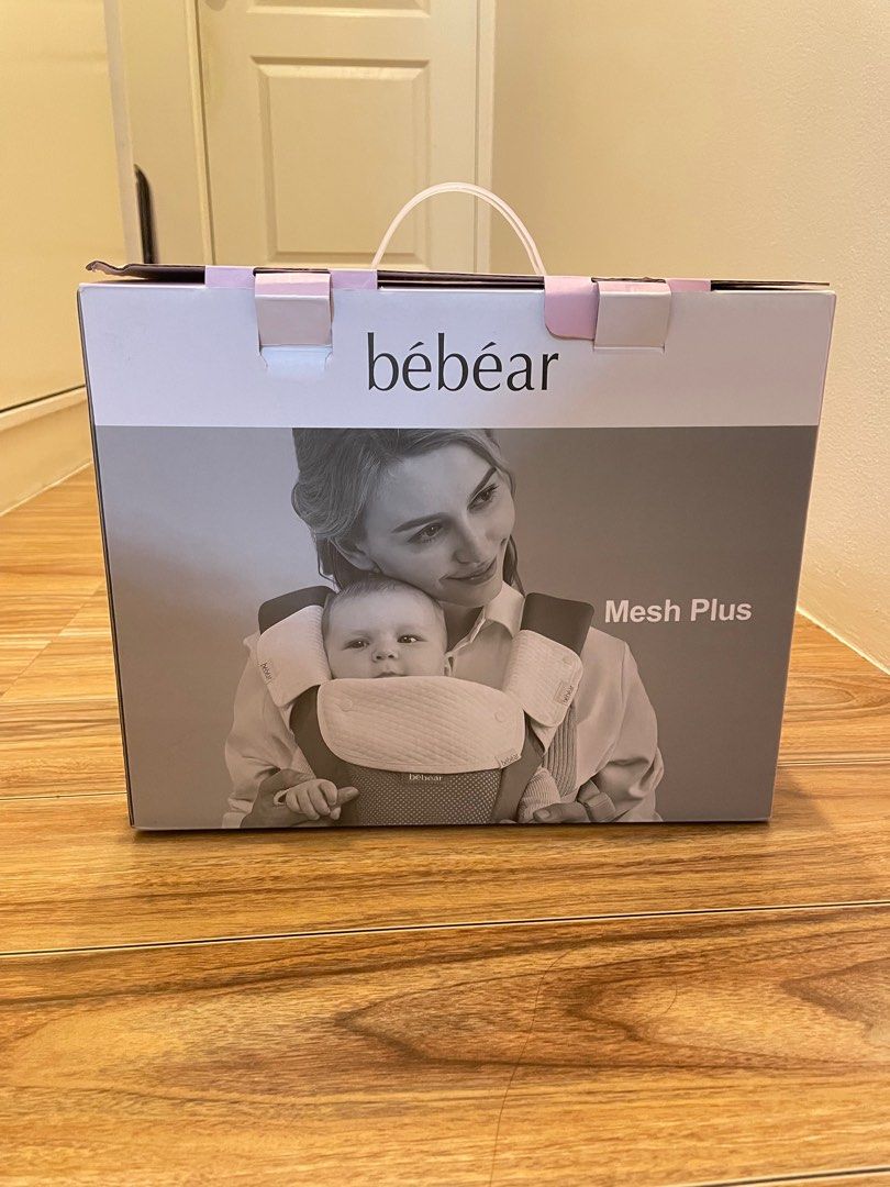 Bebear mesh plus hip seat carrier in Ash Gray, Babies & Kids, Going Out ...