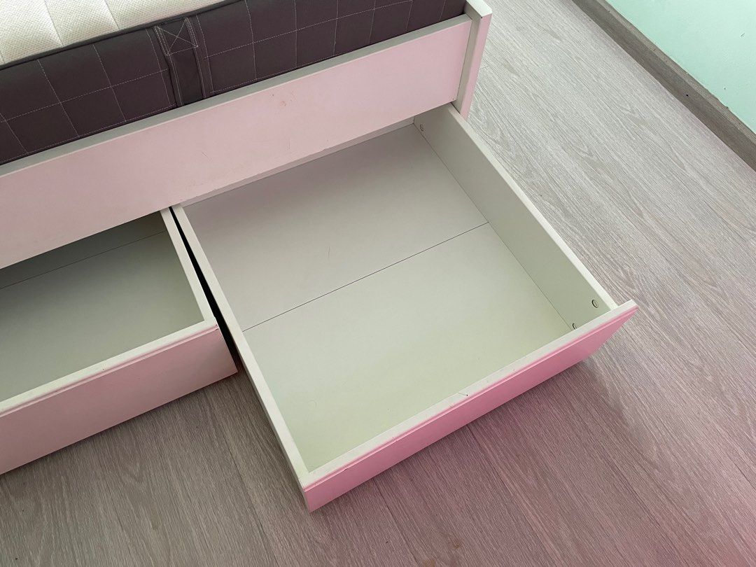 Bed storage box a set, Furniture & Home Living, Furniture, Bed Frames ...