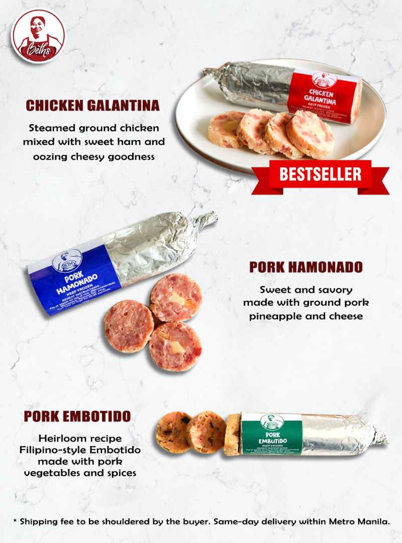 Beth's Chicken Galantina IN STOCK - SAMPALOC MANILA, Food & Drinks ...