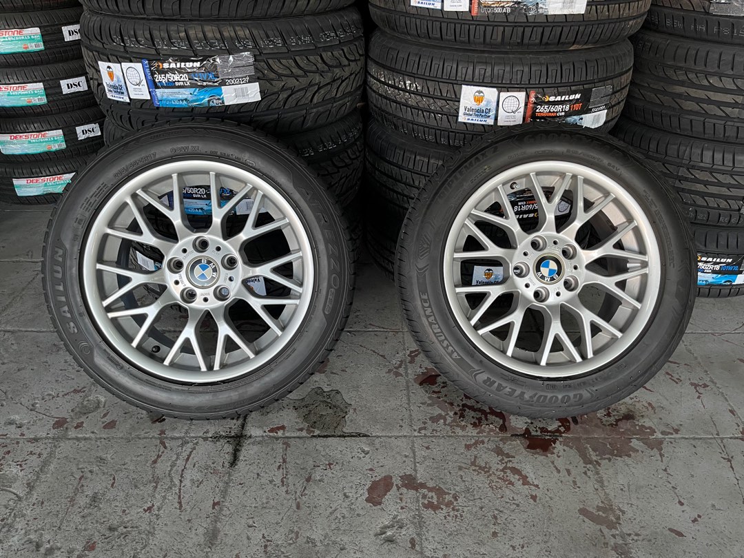 BMW style 78 by BBS 17s, Car Parts & Accessories, Mags and Tires on ...